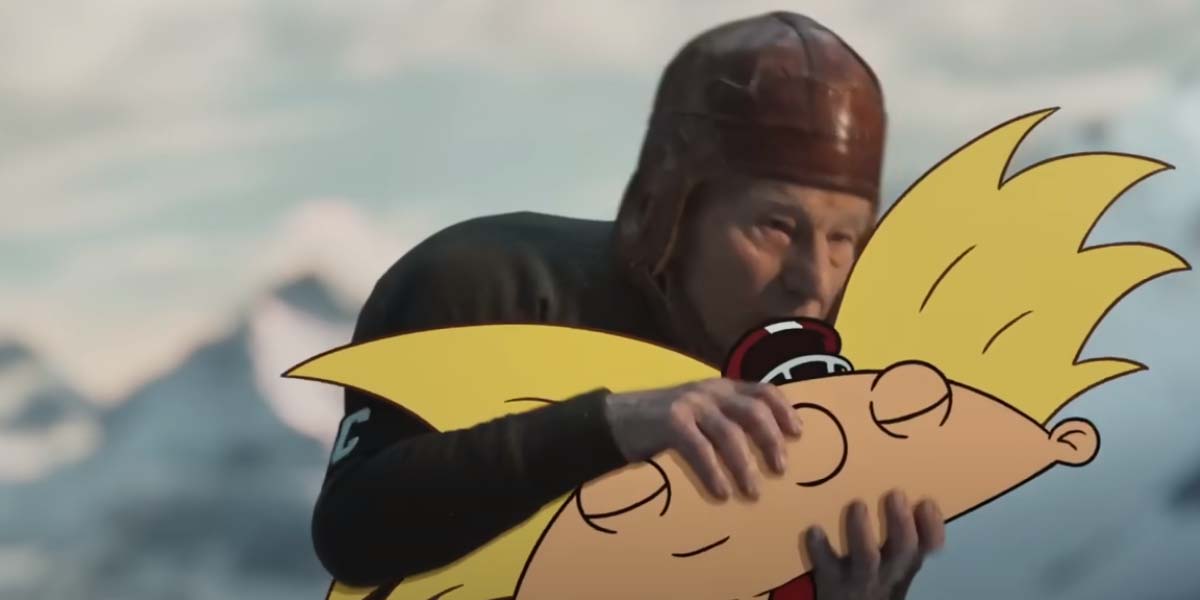 Patrick Stewart e Knuckles nello spot di Paramount+ del Super Bowl 2024 ...