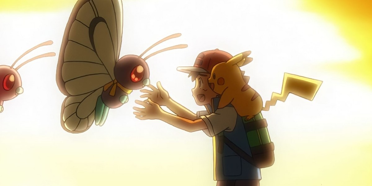 Pokémon: Ash e Butterfree si riuniscono dopo 25 anni - BadTaste