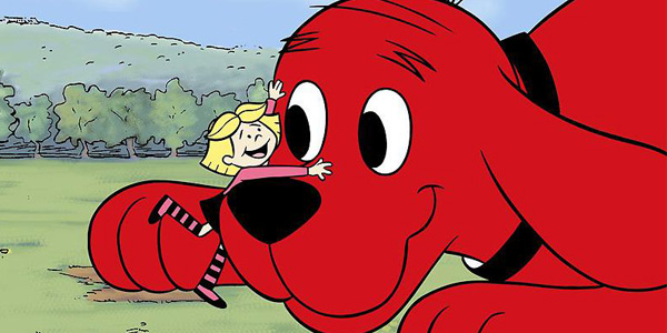 Vedevi questo cartone animato di 26 anni fa? Il cane rosso più famoso ...