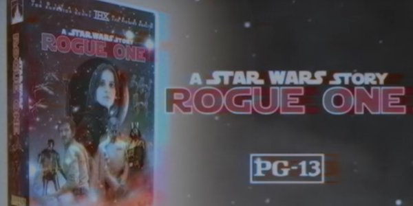 Rogue One: a Star Wars Story, il film di Gareth Edwards in versione VHS ...