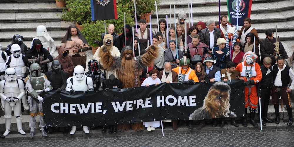 Star Wars Day 2019: foto e video dal grande evento a Roma in Piazza di ...