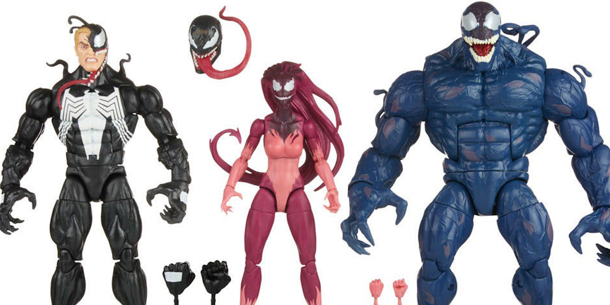 Venom, Agony e Riot, ecco le nuove figure Hasbro Marvel Legends - BadTaste
