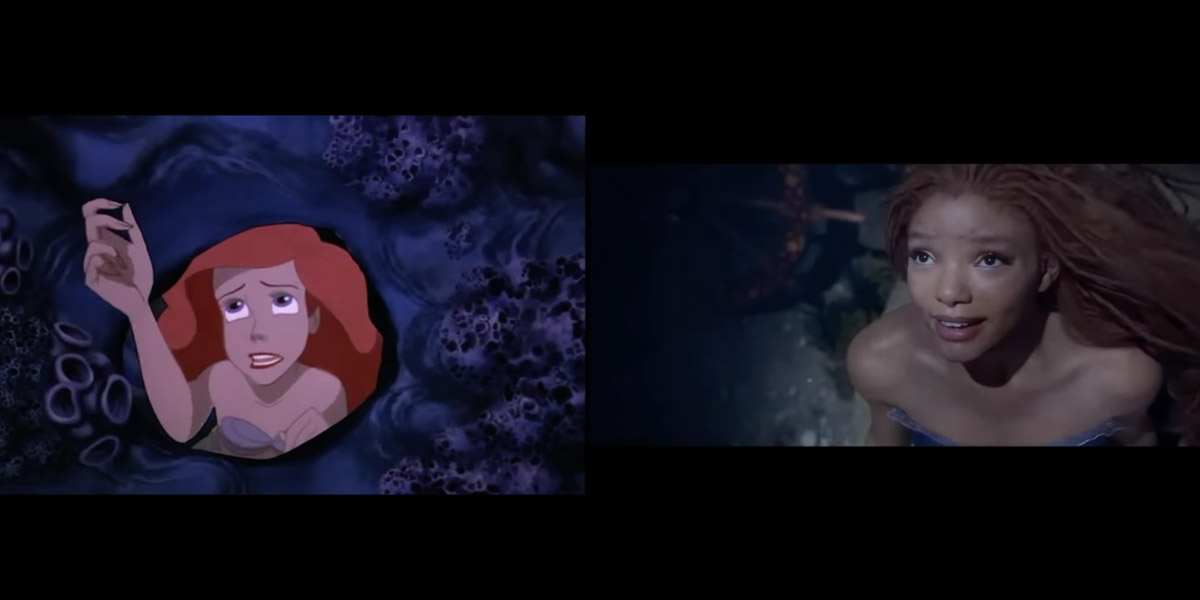 La Sirenetta: il trailer del film live-action messo a confronto con il classico animato - Badtaste