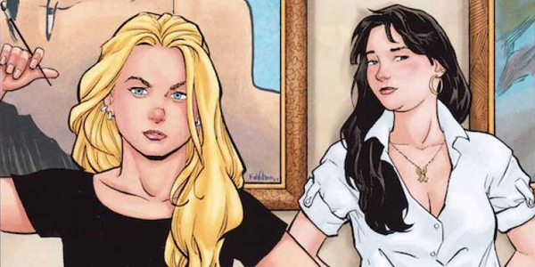 Strangers in Paradise: Katchoo e Francine ricreano l'iconico bacio di ...
