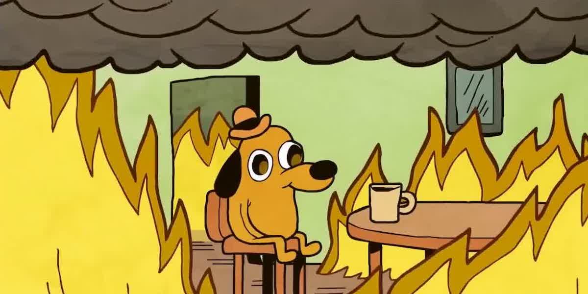 Il cane del meme This is Fine diventa protagonista di un fumetto - BadTaste